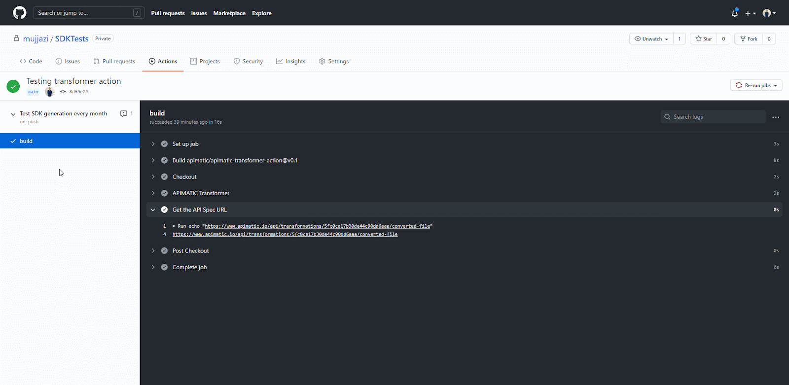 GitHub Action for API Transformer | APIMatic Blog